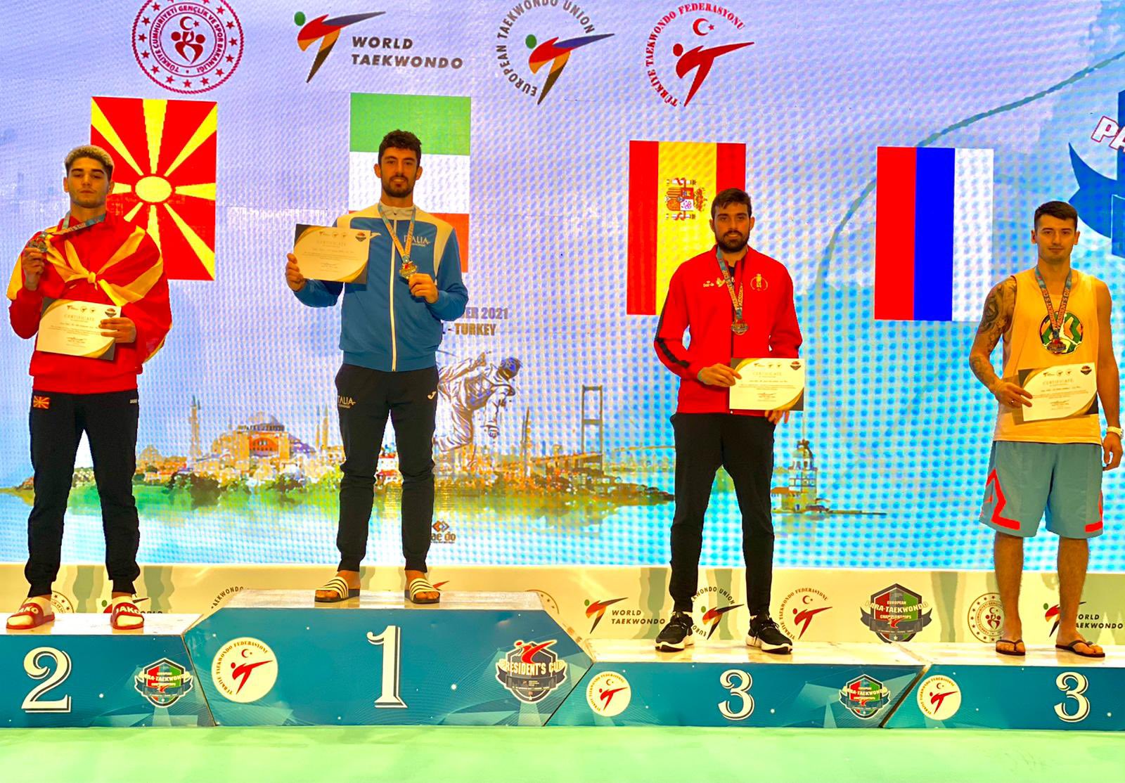 Taekwondo President’s Cup 2021: Botta è oro | Azzurri di Gloria