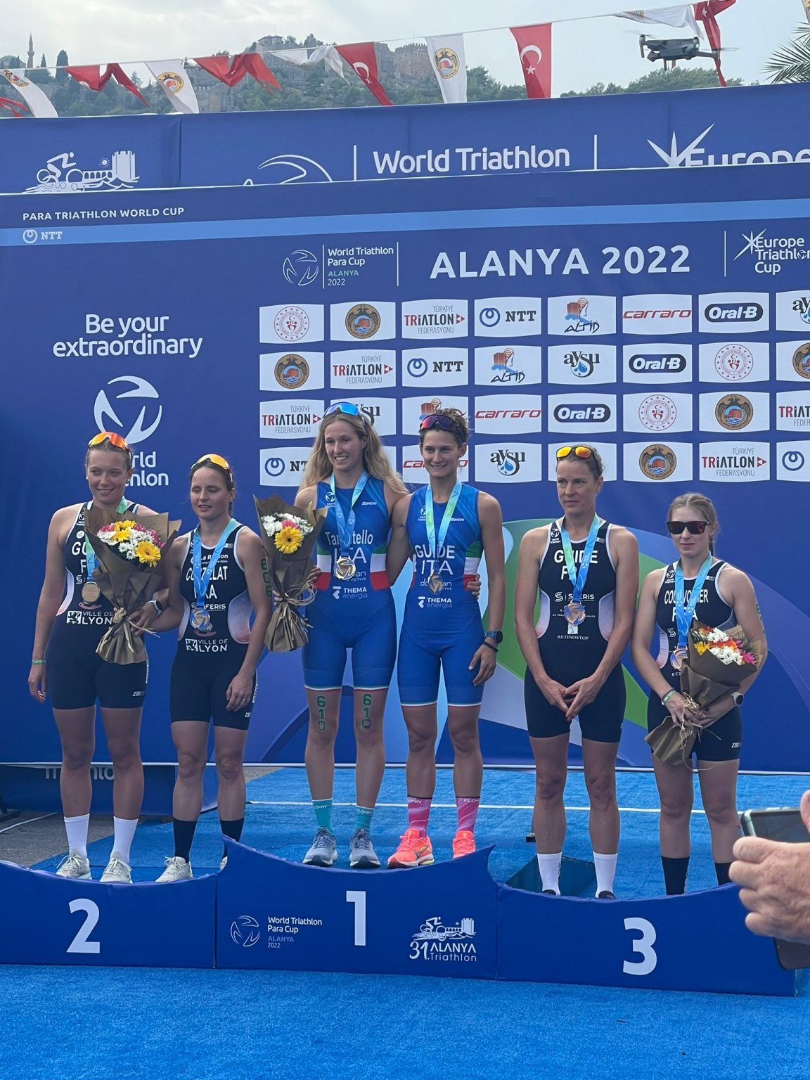 Paratriathlon Coppa del Mondo 2022 Alanya: oro e argento italiani | AdG