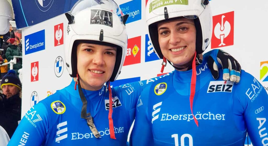 Slittino Coppa del Mondo 2024 Oberhof: Voetter-Oberhofer seconde | AdG
